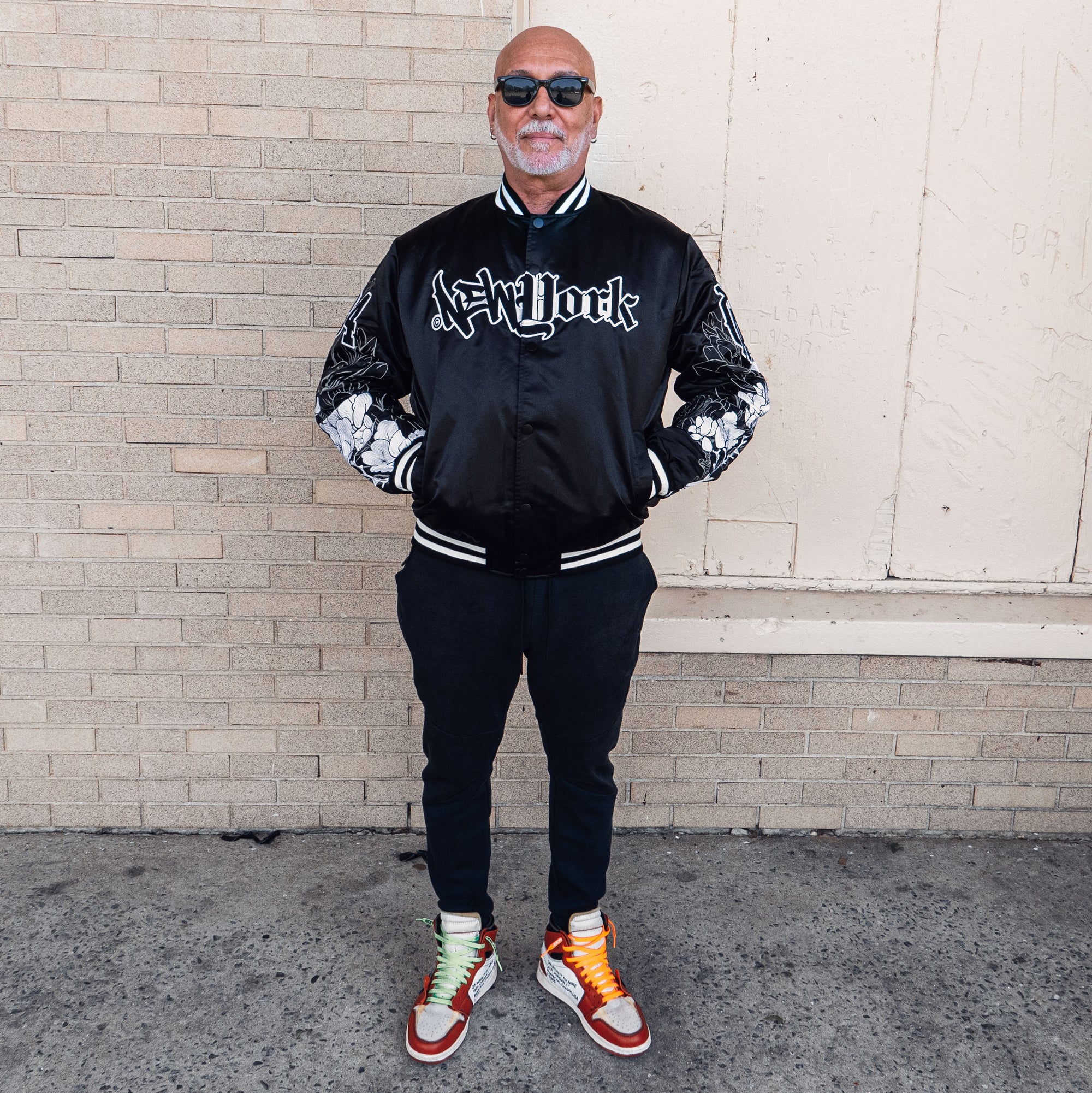 New York "Split Logo" - Bomber Jacket