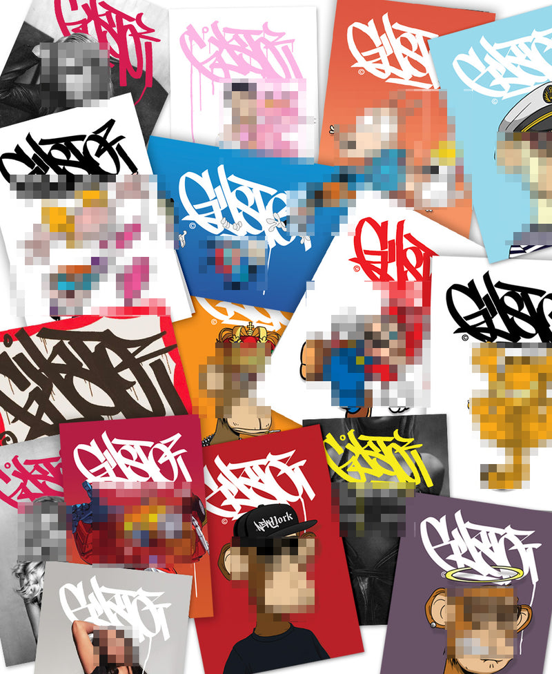 "Gusto" Graffiti Sticker Pack